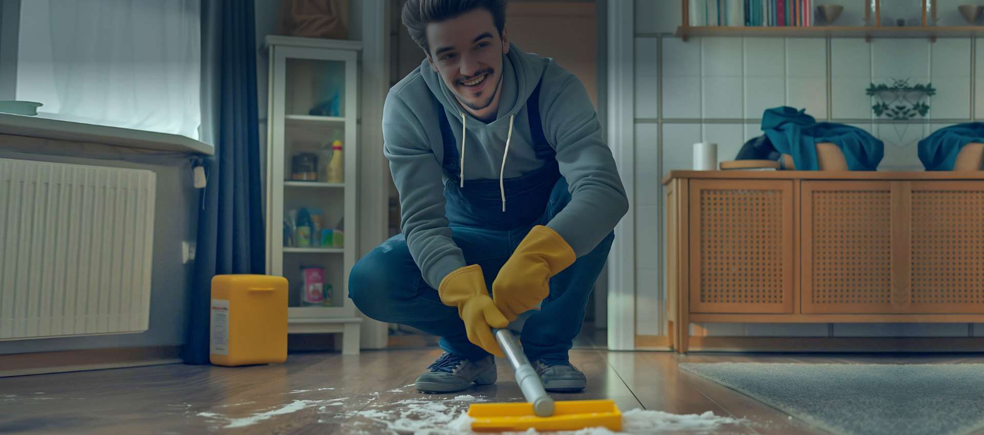 Normal Cleaning (with materials) – Sparkling Touch and Technical Services I Dubai